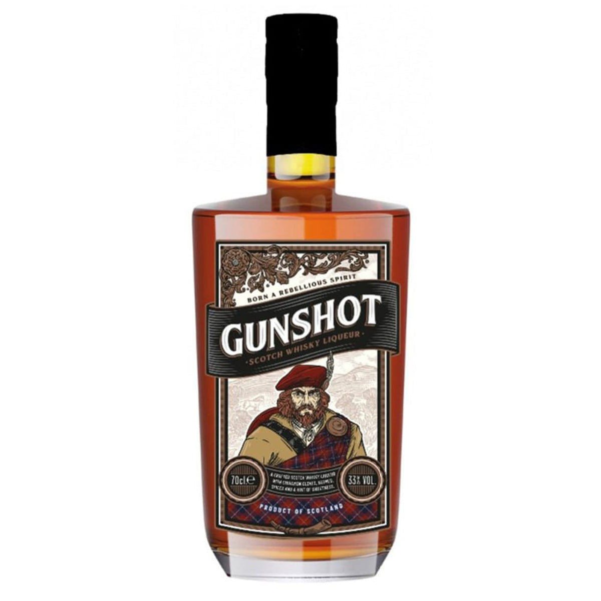 Gunshot Scotch Whisky Liqueur 70cl — Historic Scotland Shop