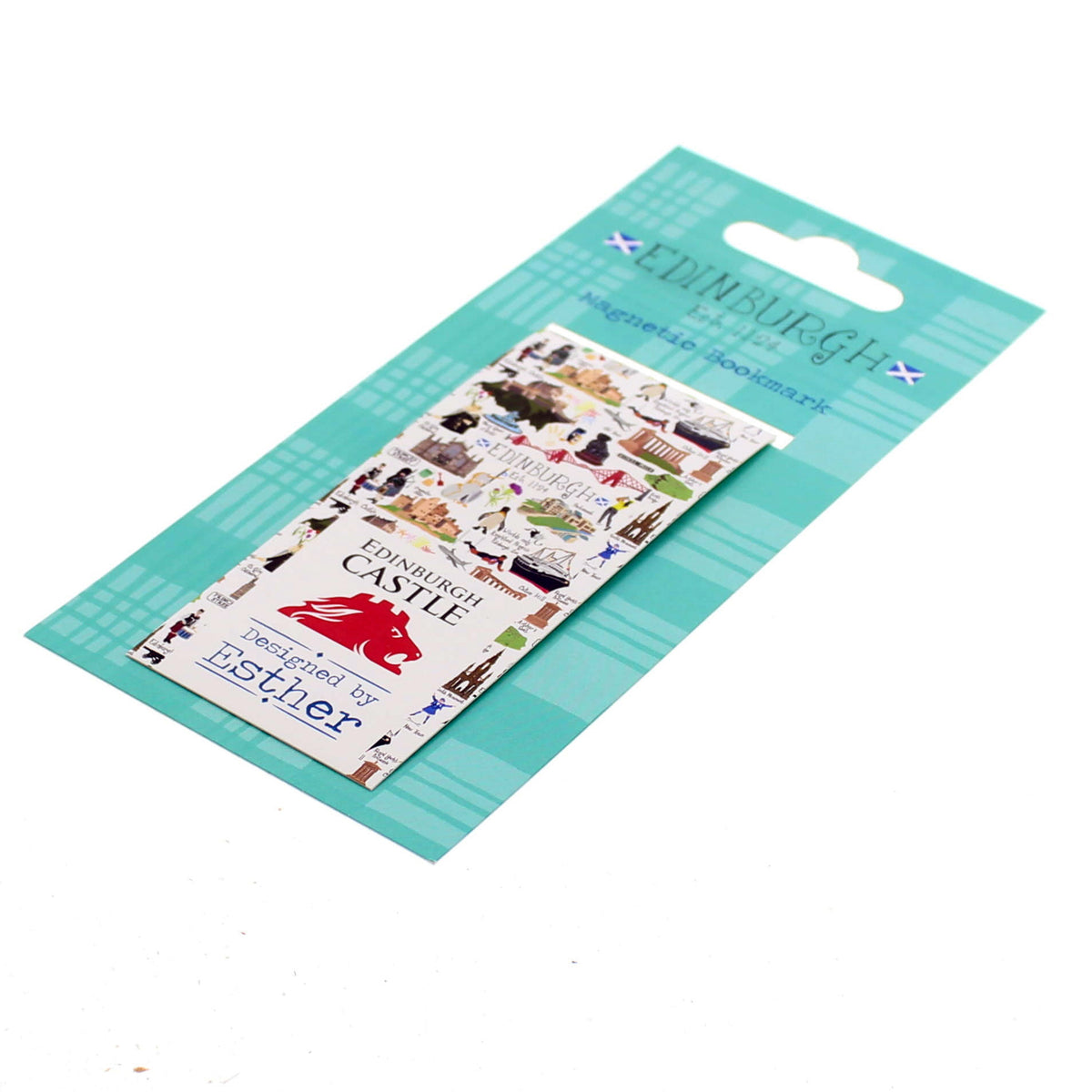Edinburgh Cityscape Magnetic Bookmark — Historic Scotland Shop