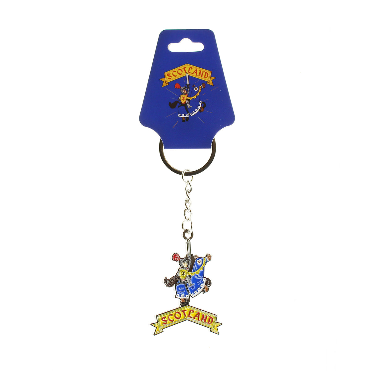 Knight Metal Keyring — Historic Scotland Shop