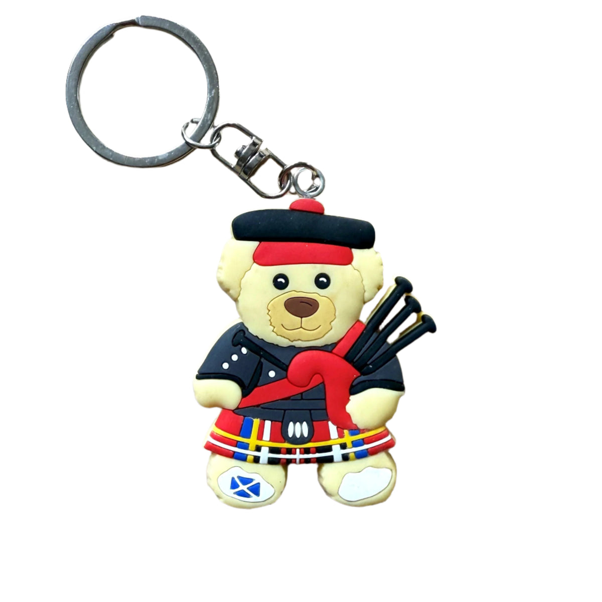 Piper Bear Keyring PVC — Historic Scotland Shop