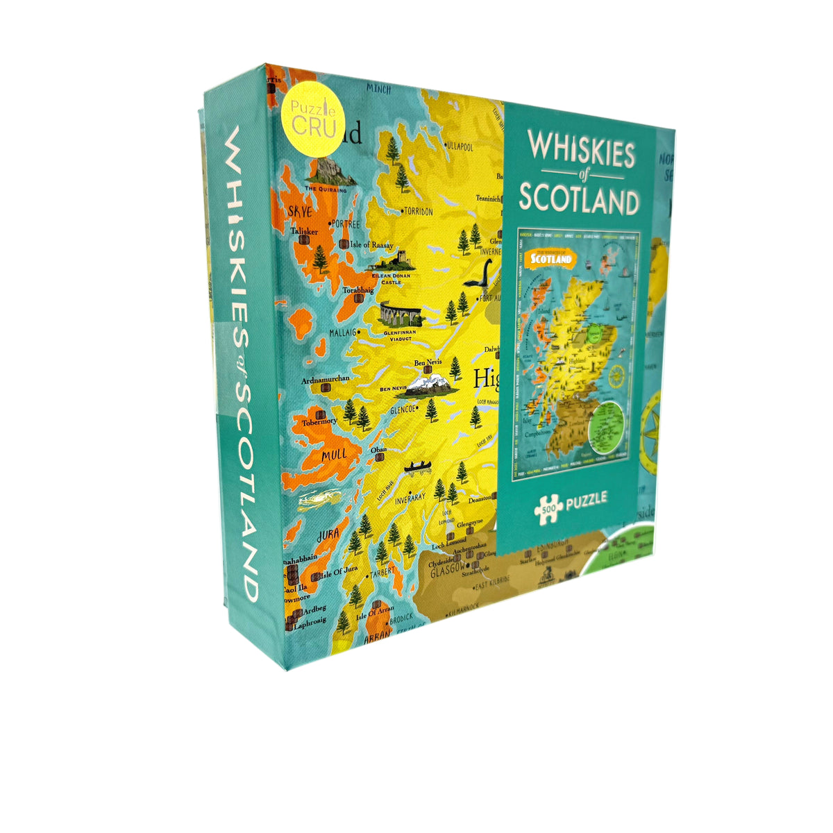 Whiskies of Scotland Jigsaw Puzzle — Historic Scotland Shop