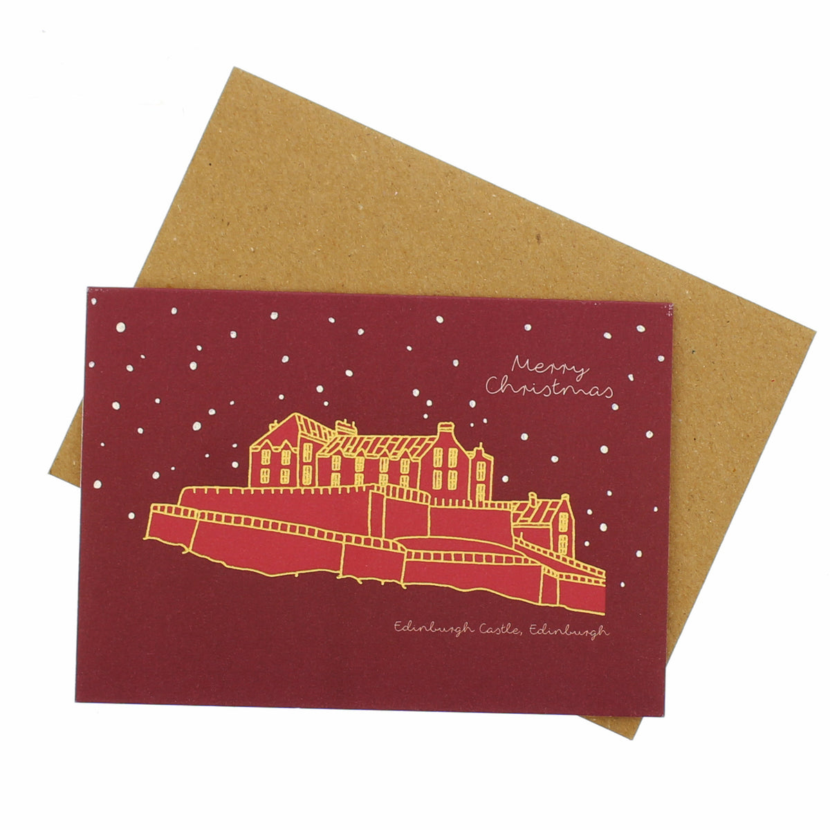 Edinburgh Castle Christmas Cards - Box of 6 — Historic Scotland Shop