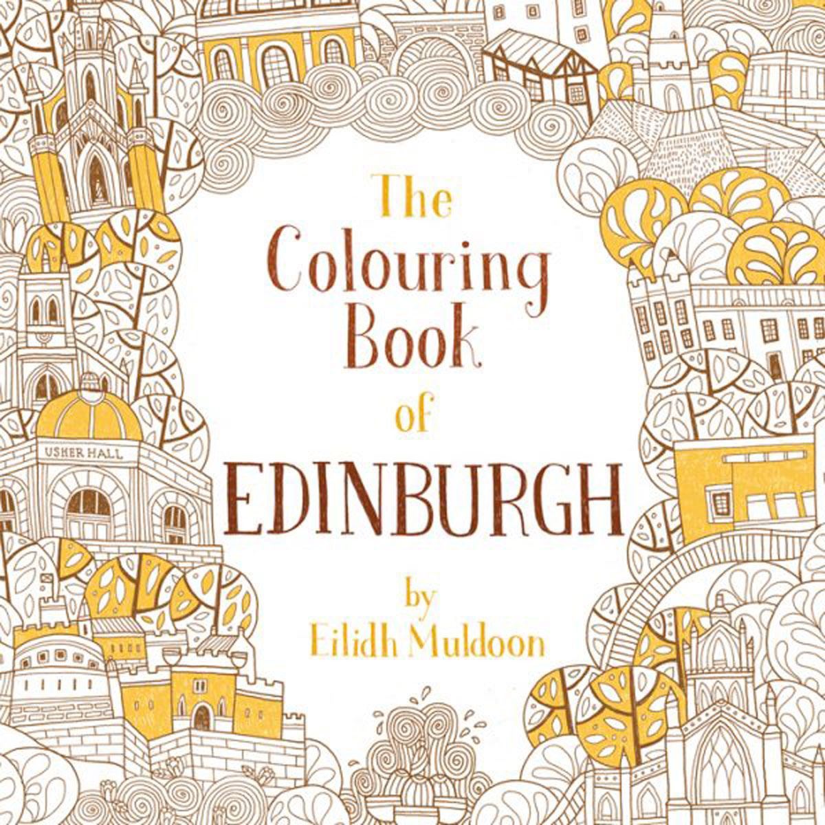 The Colouring Book of Edinburgh — Historic Scotland Shop