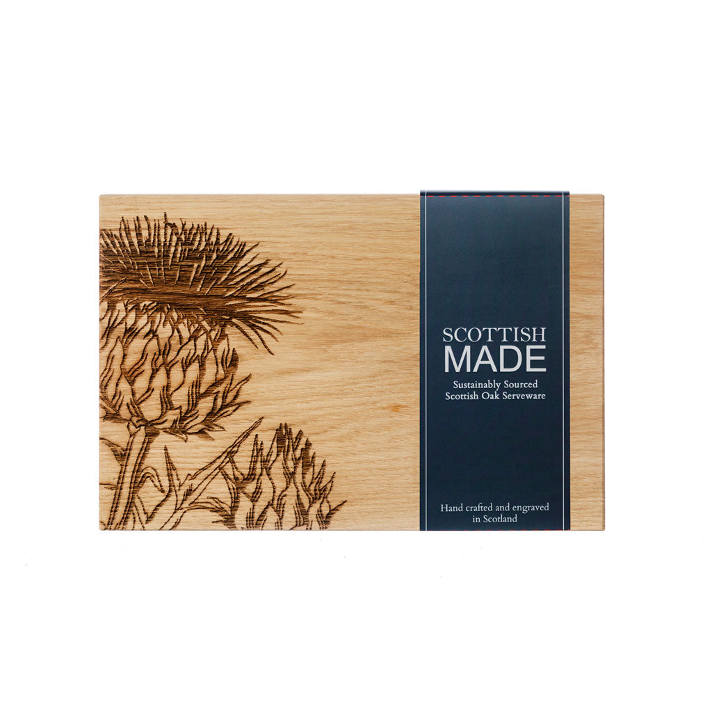 Thistle Wooden Serving Board — Historic Scotland Shop